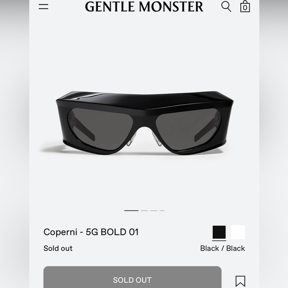 GENTLE MONSTER | Accessories | Gentle Monster X Coperni Rare 5g Bold ...